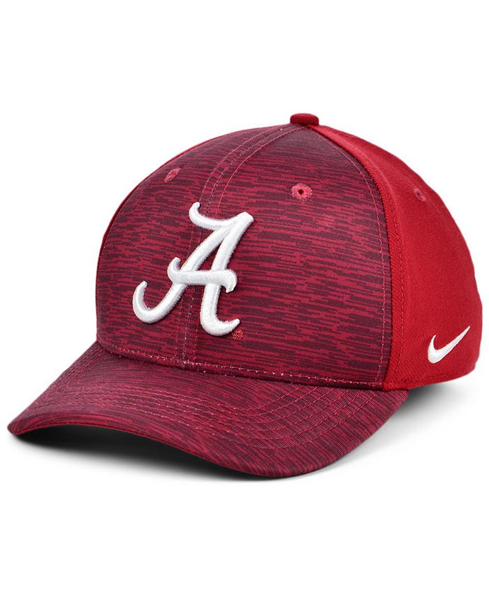 Nike Alabama Crimson Tide Velocity Flex Stretch Fitted Cap - Macy's