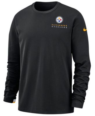 Nike Men's Pittsburgh Steelers Dry Top Crew Sweatshirt - Macy's