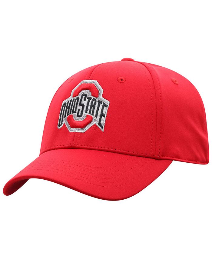 Top of the World Ohio State Buckeyes Reflective Flex Stretch Fitted Cap ...
