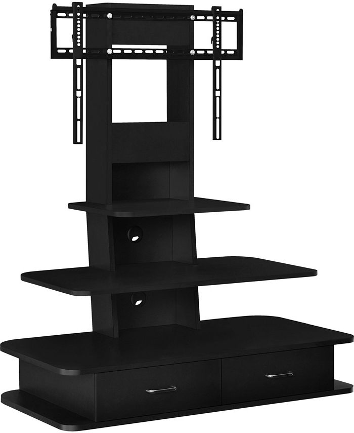 Ameriwood Home Galaxy TV Stand with Mount and Drawers for TVs up to 70 ...