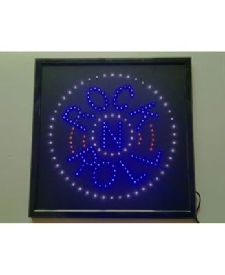 Creative Motion Electrical Rock 'N Roll LED Sign - Macy's