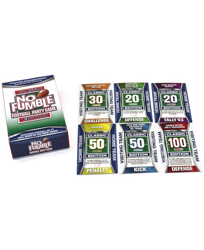Topside Games No Fumble Football Party Game - Classic Edition - Macy's