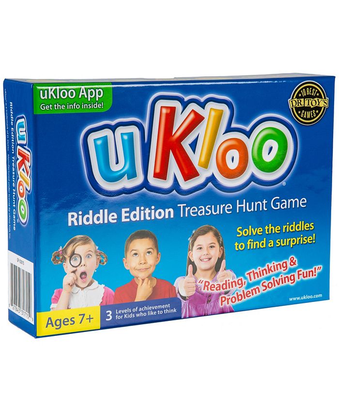 uKloo Kids Inc. Ukloo Riddle Edition Treasure Hunt Game - Macy's