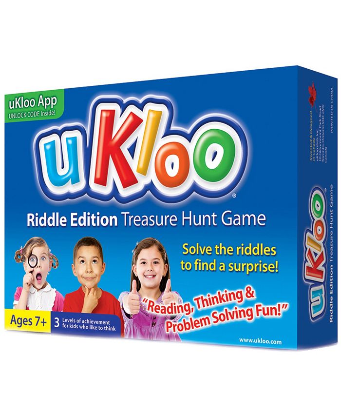 uKloo Kids Inc. Ukloo Riddle Edition Treasure Hunt Game - Macy's