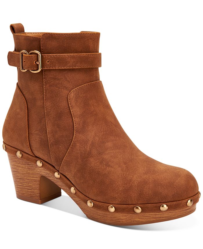 Style & Co Tyya Booties, Created for Macy's - Macy's