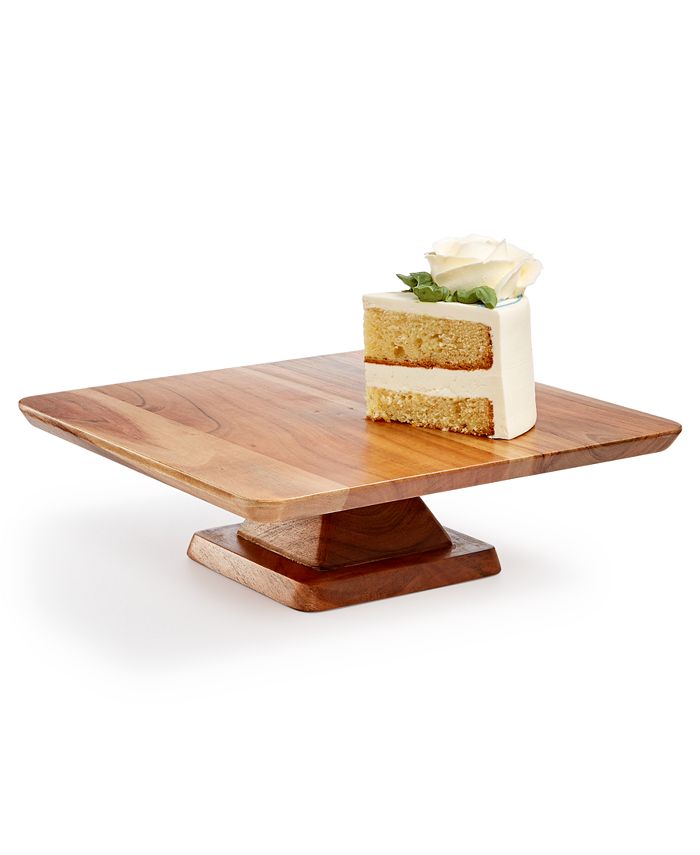 The Cellar Square Cake Stand, Created for Macy's - Macy's
