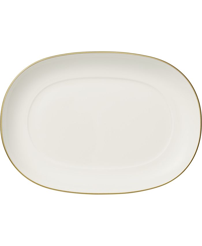 Villeroy & Boch Anmut Gold Pickle Dish - Macy's