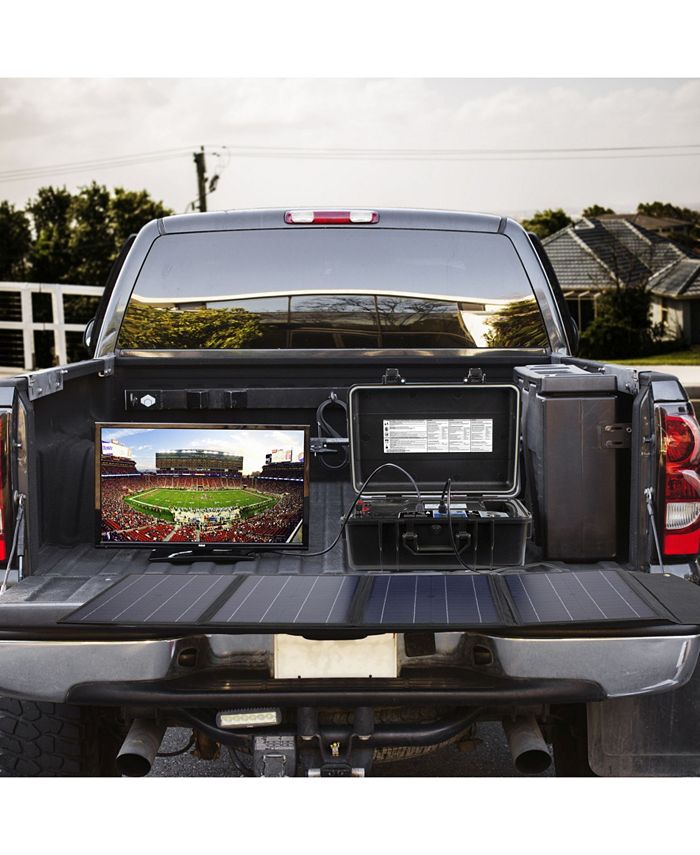 Wagan Tech Wagan Solar Power Case with 800 Watt Power Inverter with 60 ...