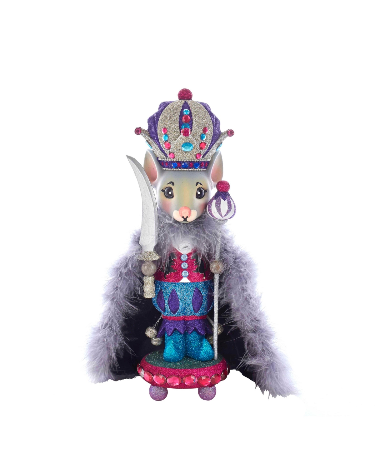 Click here for Kurt Adler 15-Inch Hollywood Mouse King Nutcracker prices