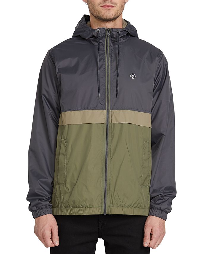 Volcom Men's Ermont Colorblocked Windbreaker - Macy's