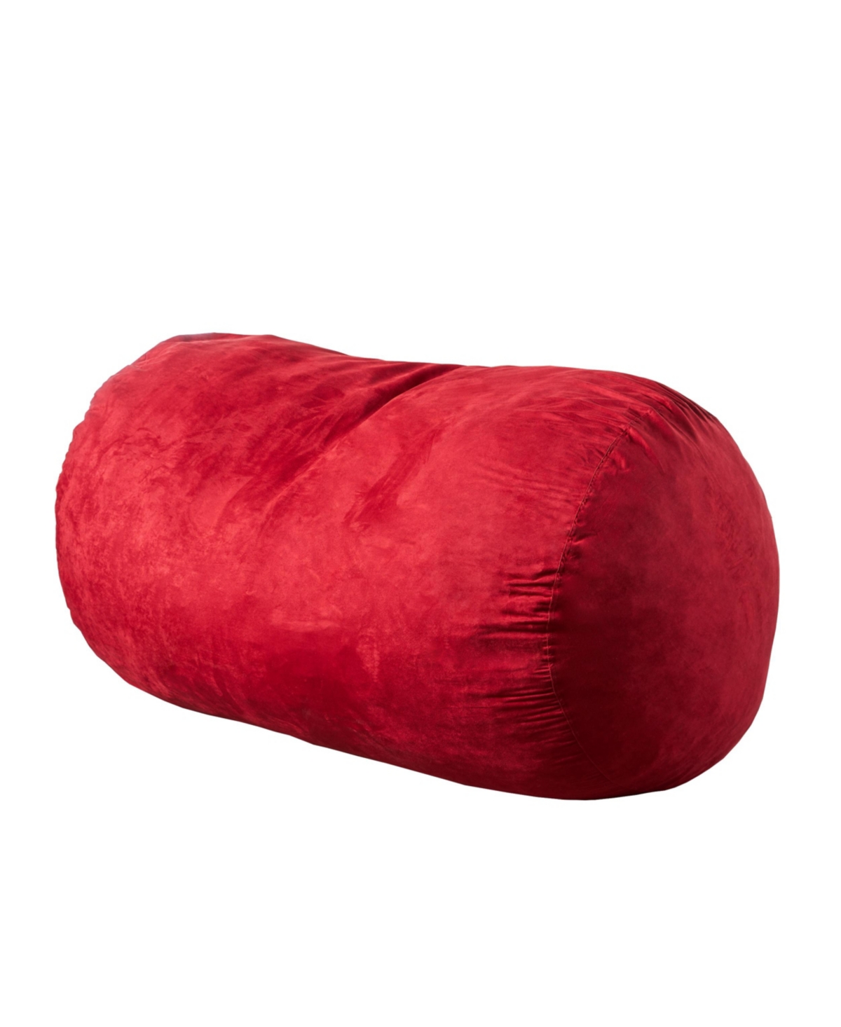 Click here for 6.5ft Suede Bean Bag - Red prices