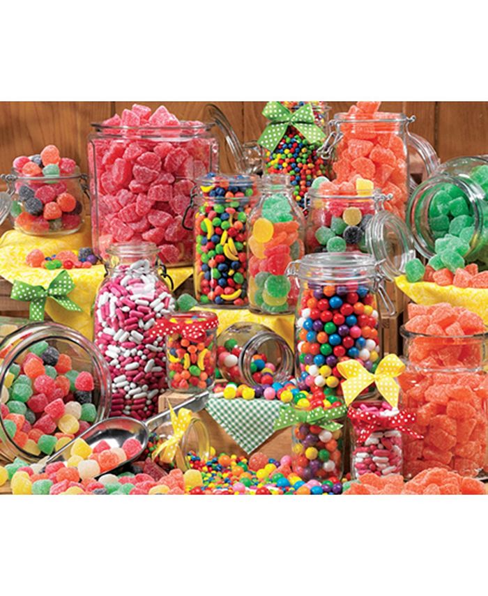 Springbok Puzzles Colorful Candies 120 Piece Mini Jigsaw Puzzle - Macy's