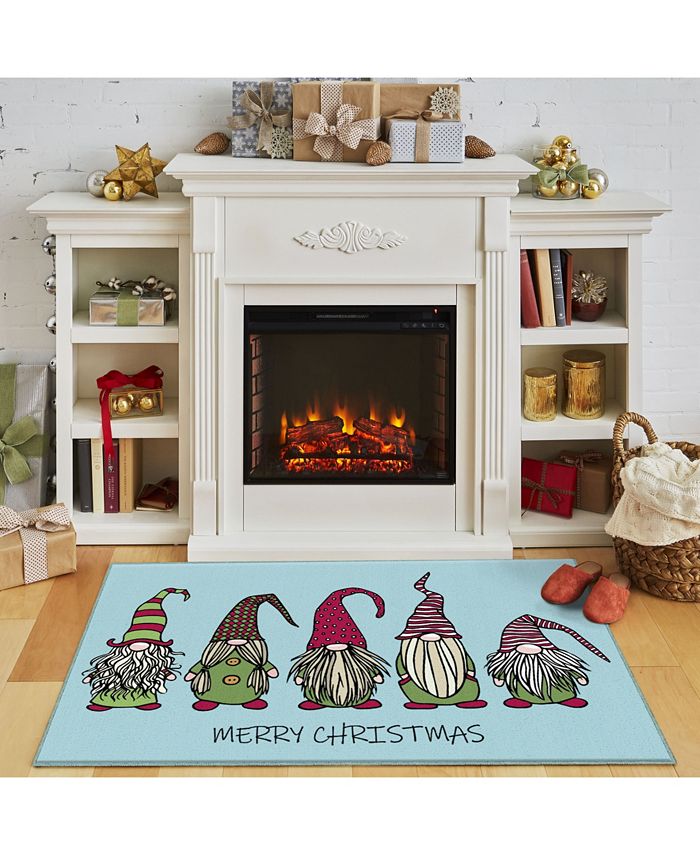 Mohawk Christmas Gnomes Accent Rug, 18" x 30" - Macy's