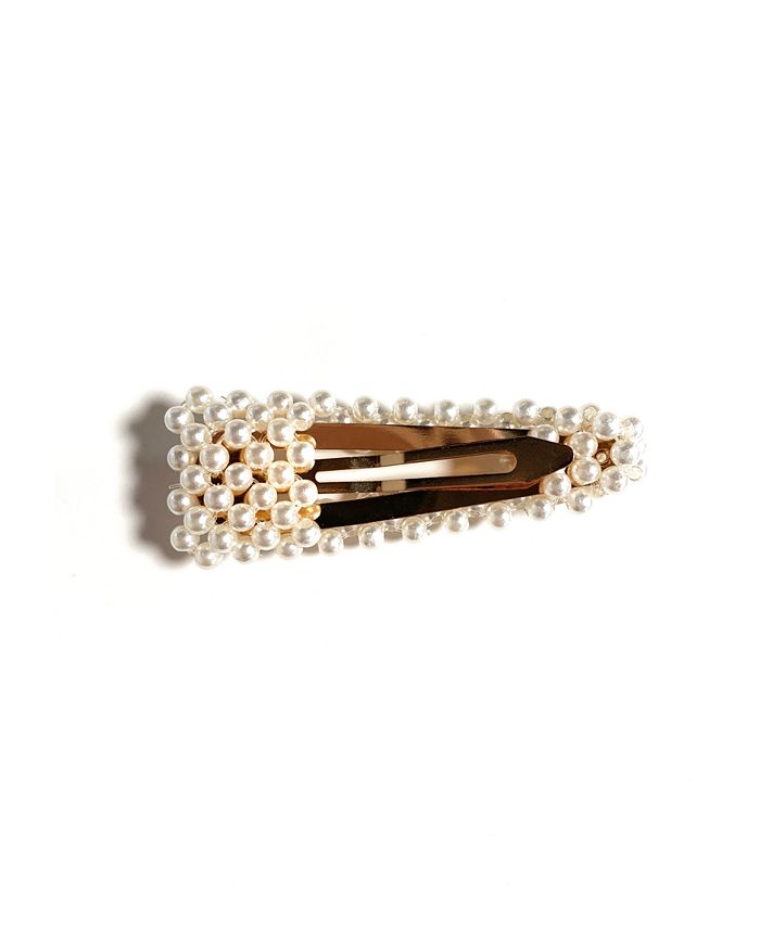 Soho Style Imitation Pearl Embellished Hair Clip - Macy's