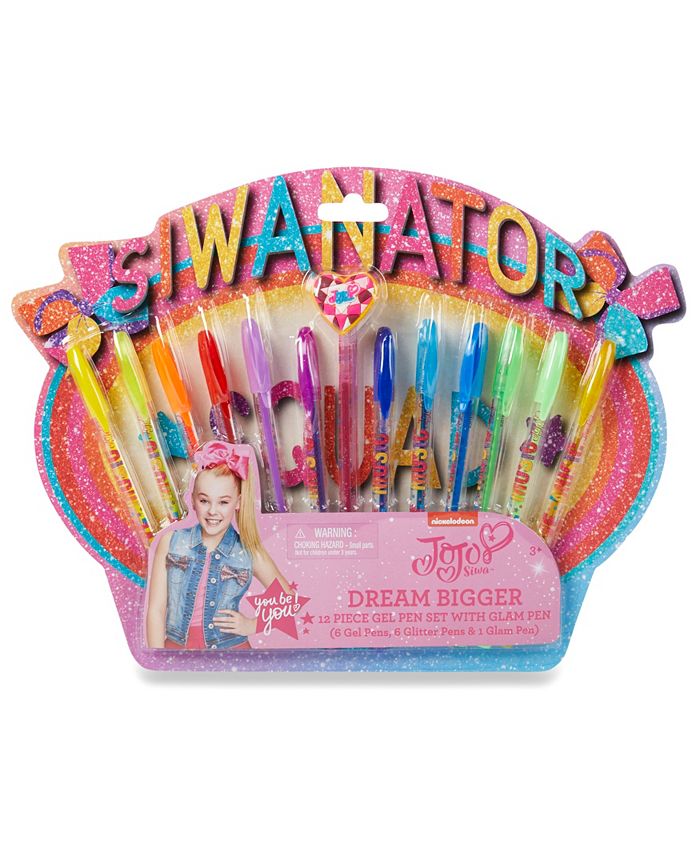 Tri-Coastal Design JoJo 12 Count Gel Pens With Glam Pen - Macy's