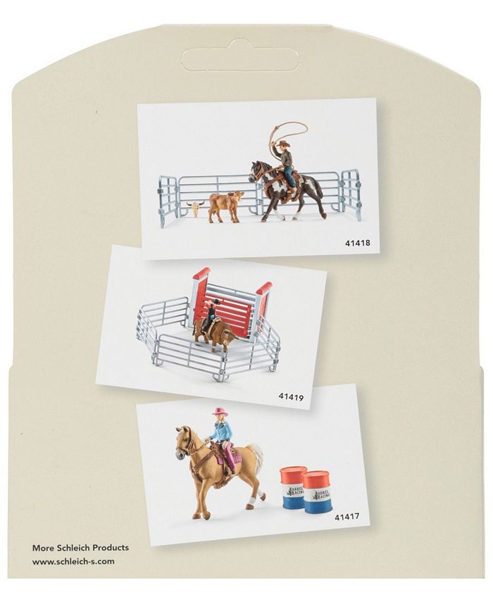 Schleich Farm World Rodeo Series Horse and Rider Toy Figure - Macy's