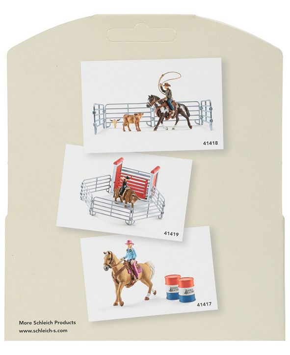 Schleich Farm World Rodeo Series Horse and Rider Toy Figure & Reviews ...