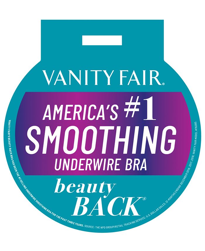 Vanity Fair Beauty Back Smoothing Full-Figure Contour Bra 76380 - Macy's