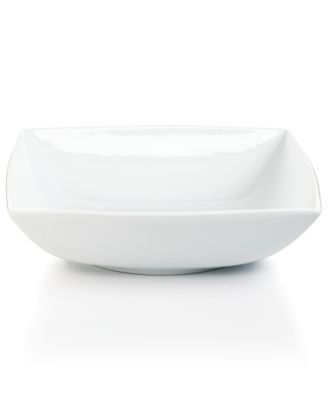 The Cellar Whiteware Square Coupe Serve Pasta Bowl - Macy's