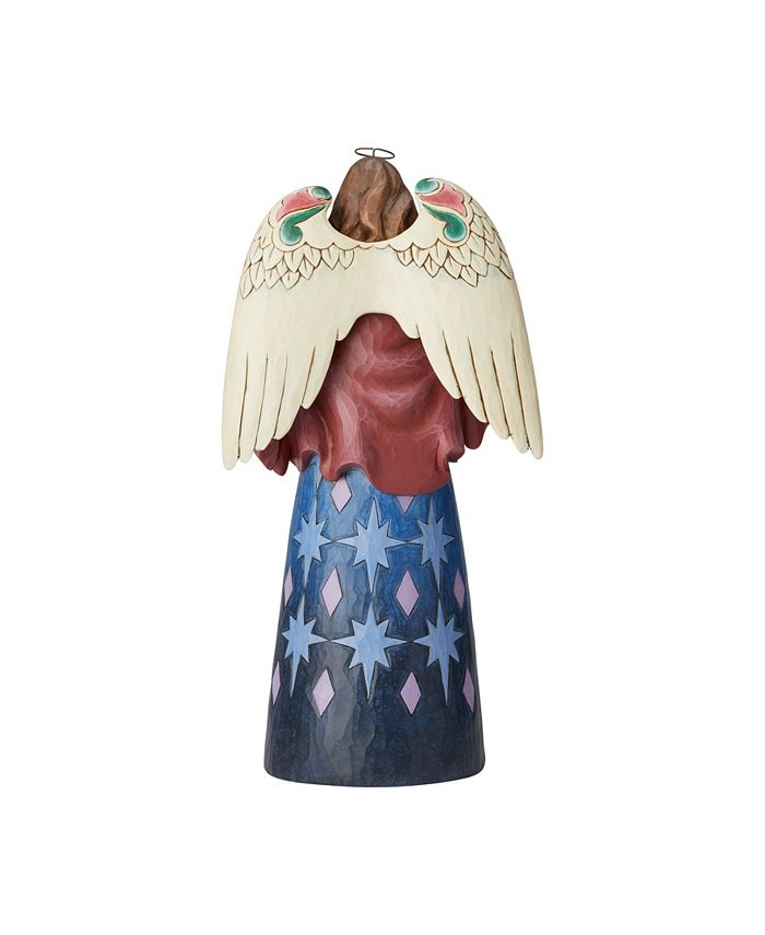 Enesco Lighted Angel With Holy Scene - Macy's
