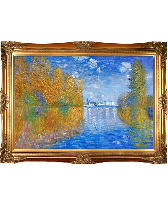 La Pastiche by Overstockart Autumn at Argenteuil by Claude Monet with ...
