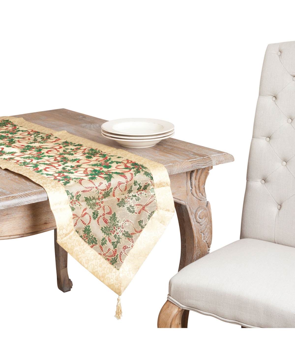 Click here for Saro Lifestyle Printed Christmas Table Runner  16... prices