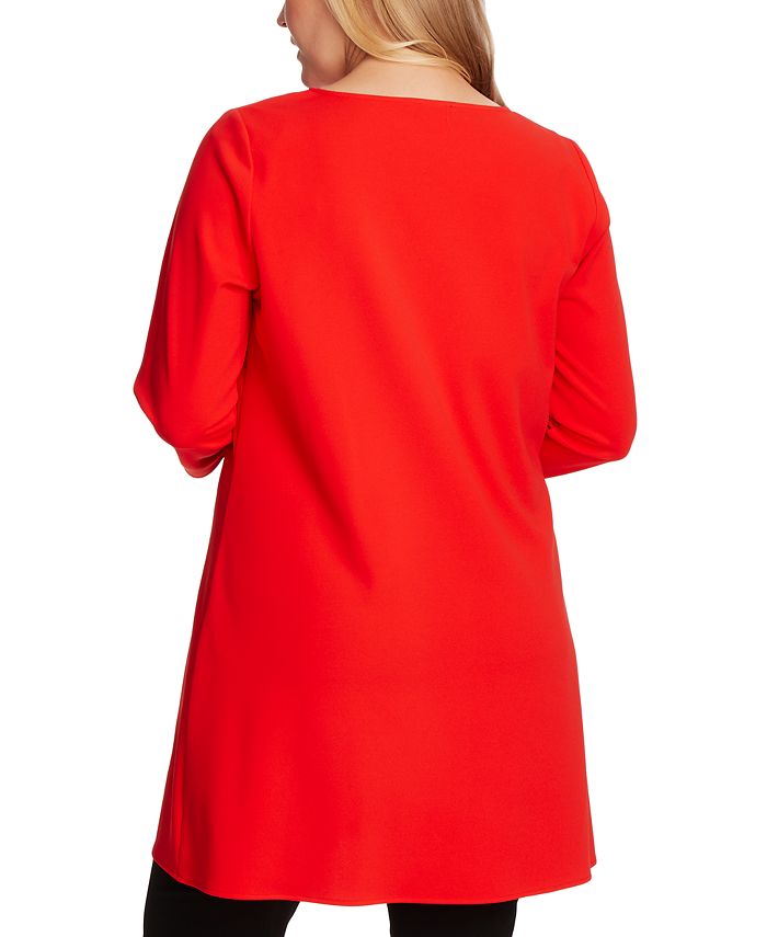 Vince Camuto Plus Size Side-Split Tunic - Macy's