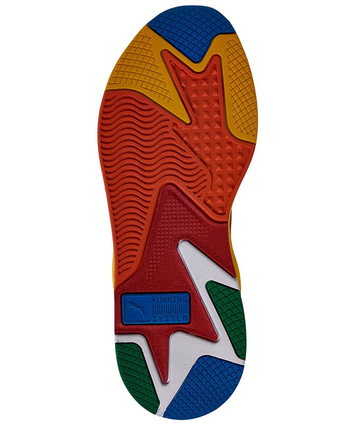 Puma Men's RS-X3 Rubik's Cube Casual Sneakers from Finish Line - Macy's