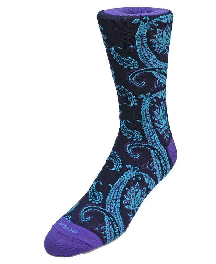 DUCHAMP LONDON Men's Paisley Dress Sock - Macy's
