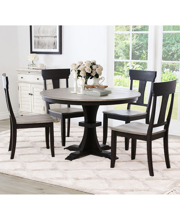 Abbyson Living Della Farmhouse Dining Table - Macy's
