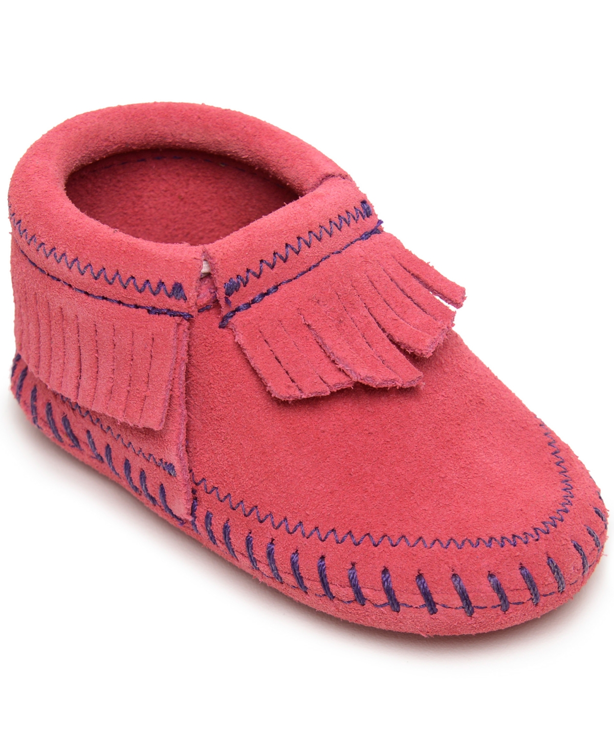 Click here for Minnetonka Infant Girls Riley Bootie - Hot pink prices