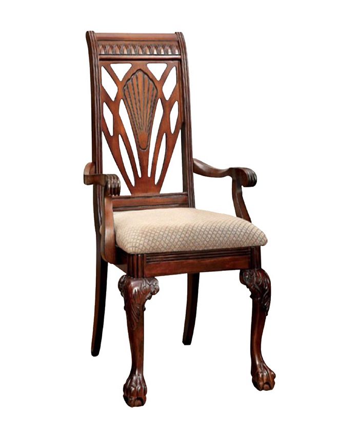 Benzara Transitional Style Arm Chair, Set of 2 - Macy's