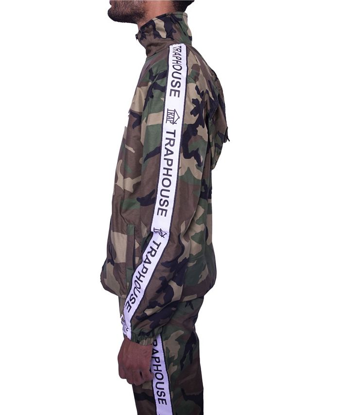 TRAP HOUSE CLOTHING Camo Jacket - Macy's