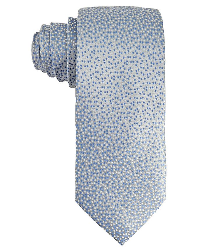 DUCHAMP LONDON Men's Dot Design Silk Tie - Macy's