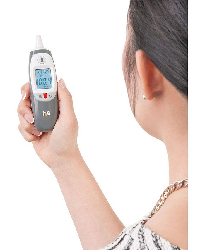 HealthSmart Compact Instant Read Infrared Digital Ear Thermometer - Macy's