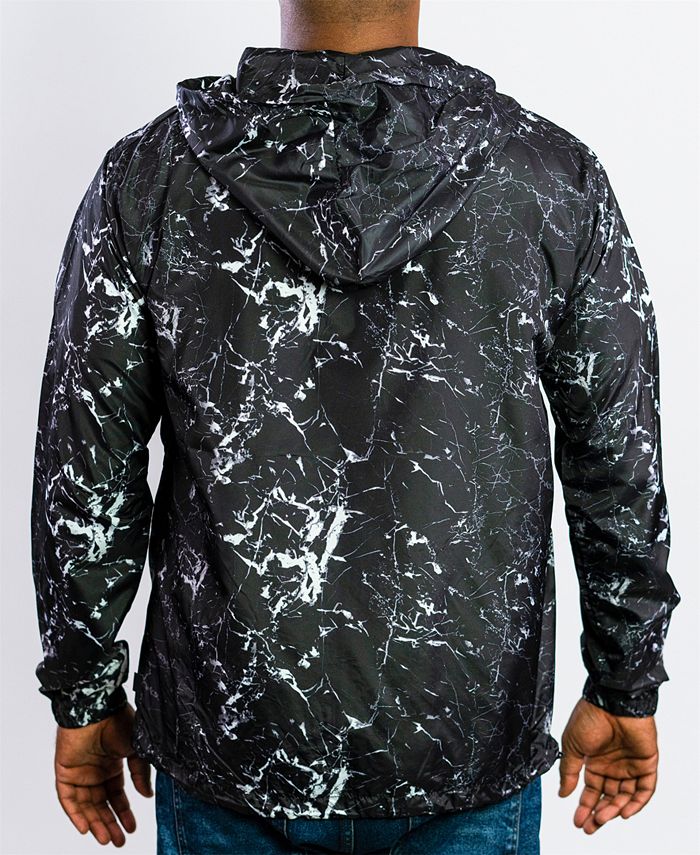 BEAUTIFUL GIANT Men's Hooded Lightweight Windbreaker - Macy's
