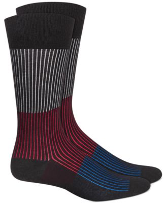 Alfani Men's Textured Colorblocked Socks, Created for Macy's - Macy's