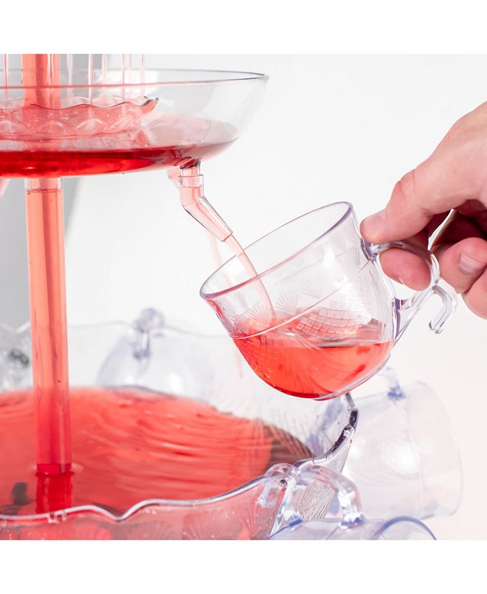 Nostalgia LPF230 3-Tier Lighted Party Fountain - Macy's