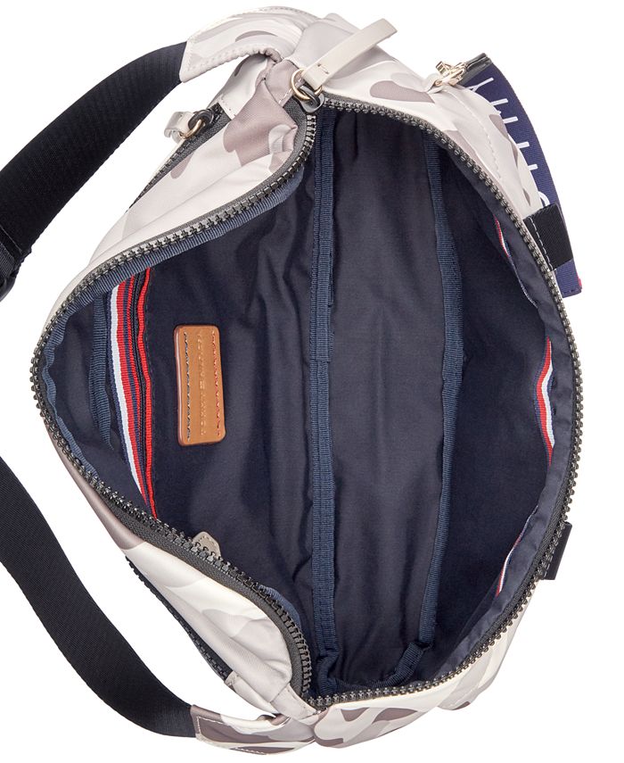 Tommy Hilfiger Alisa Camo Nylon Belt Bag - Macy's