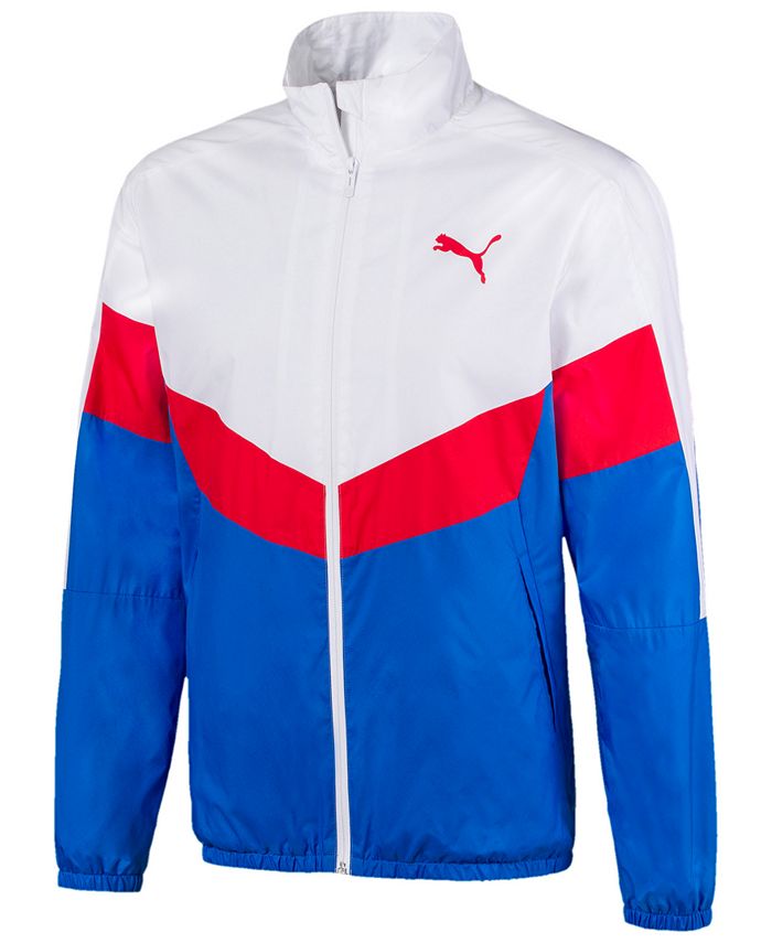 Puma Men's Colorblocked Windbreaker - Macy's