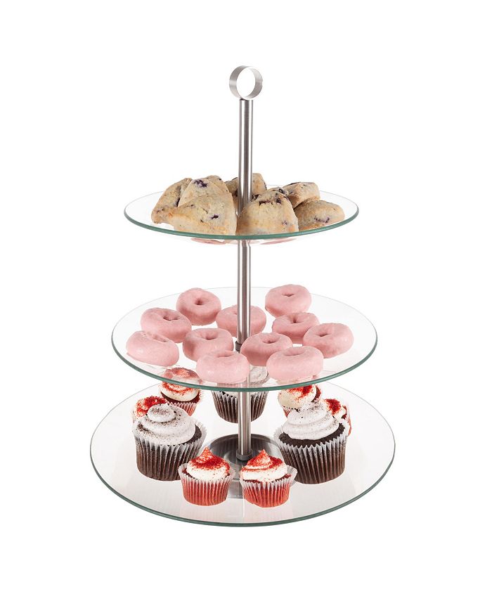 Lavish Home 3-Tier Dessert Stand - Macy's