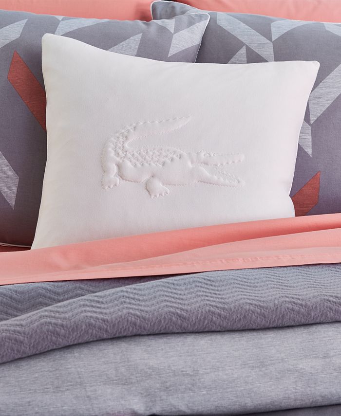 Lacoste Home Lacoste Tamarin King Reversible Duvet Set - Macy's