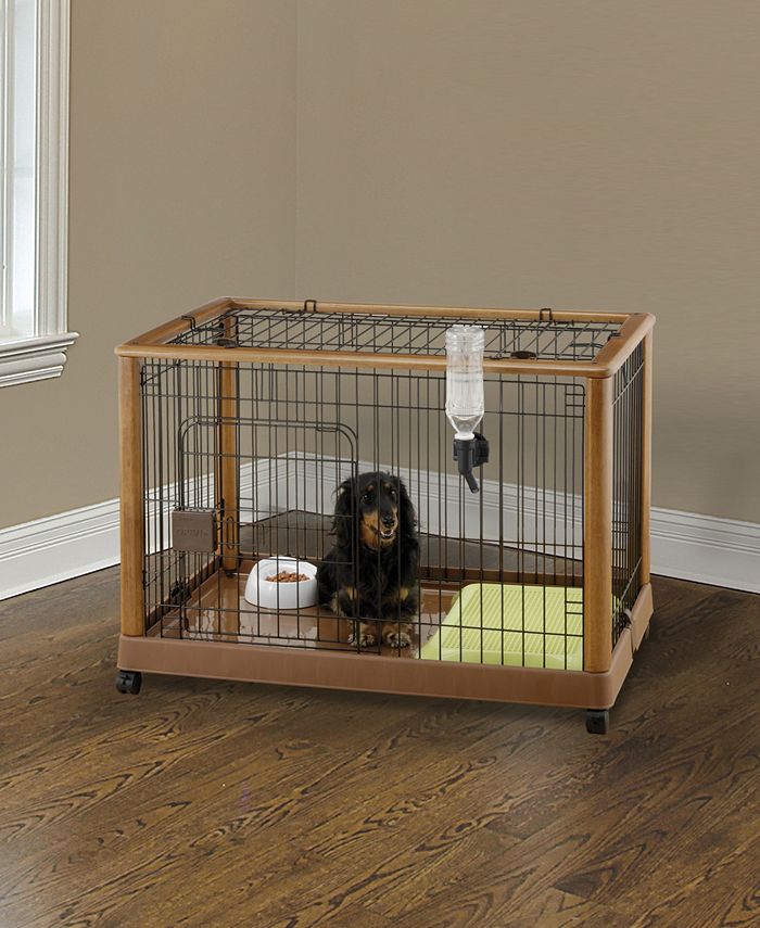 Richell Mobile Pet Pen 940 - Medium - Macy's
