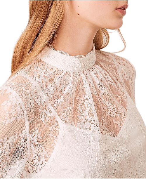 French Connection Lace Top & Reviews - Tops - Women - Macy's