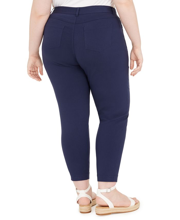 Michael Kors Plus Size Zip Pocket Skinny Pants Macys