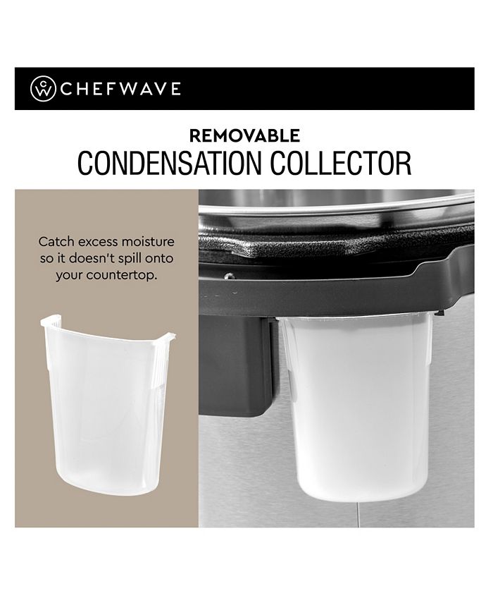 ChefWave Swift Pot 10-In-1 Programmable Multi Cooker with Accessories ...