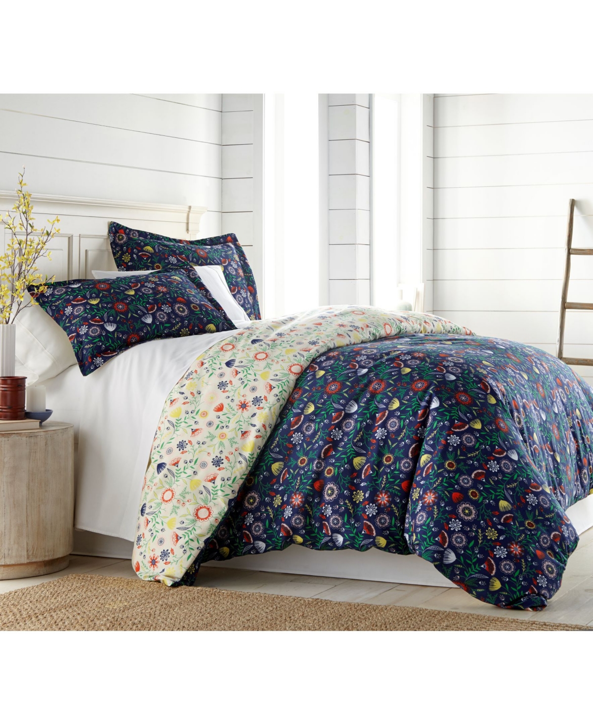 Click here for Southshore Fine Linens Boho Bloom Duvet Cover Set... prices