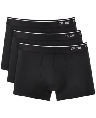 Calvin Klein Men's CK One 3-Pk. Low-Rise Trunks - Macy's
