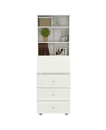 Inval America 3-Shelf Bookcase - Macy's
