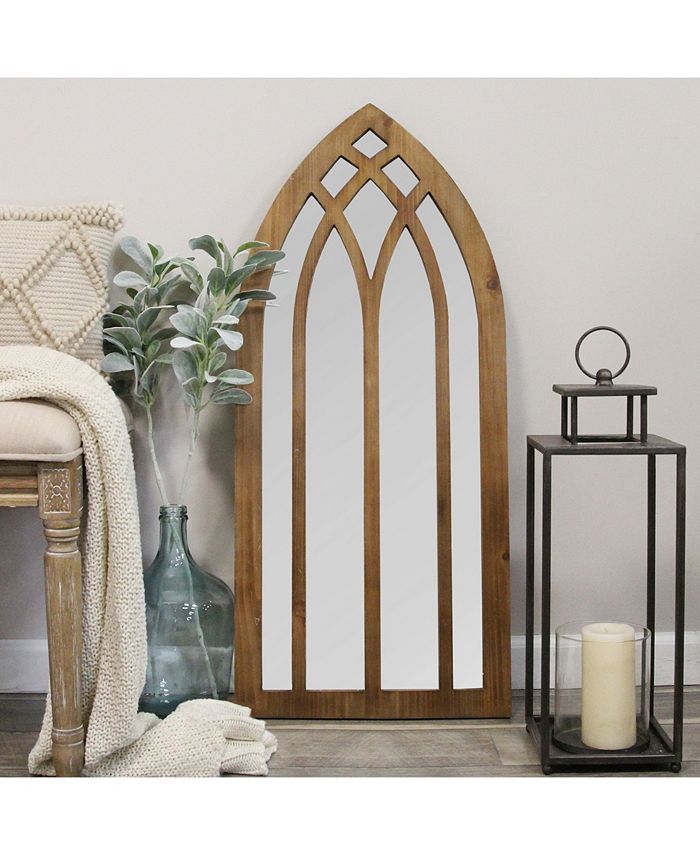 Stratton Home Décor Stratton Home Decor 36" Francis Arch Wall Mirror ...